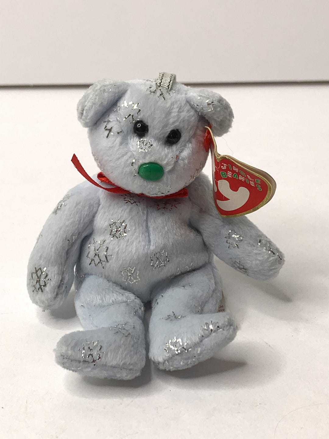 Ty Flaky the Bear Jingle Beanies Collection Plush Christmas Bear ...