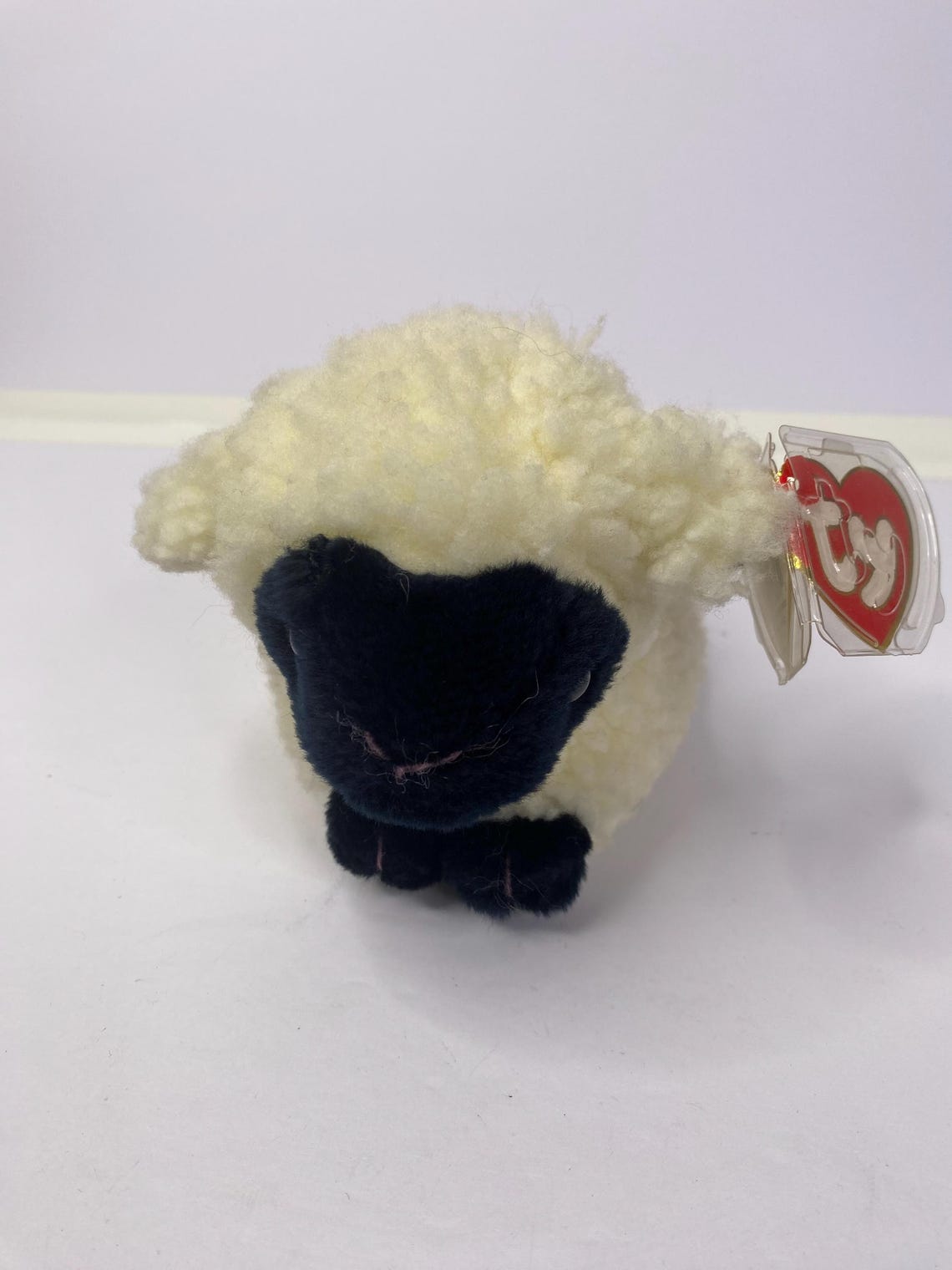 Ty Classic Woolly the Lamb Plush Lamb Sheep W/ Tags 4" Tall X 8.5" Long ...