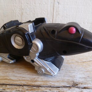 Power Rangers Mighty Morphin Black Frog Ninjazord 5.5 Long X 2.5 Tall ...