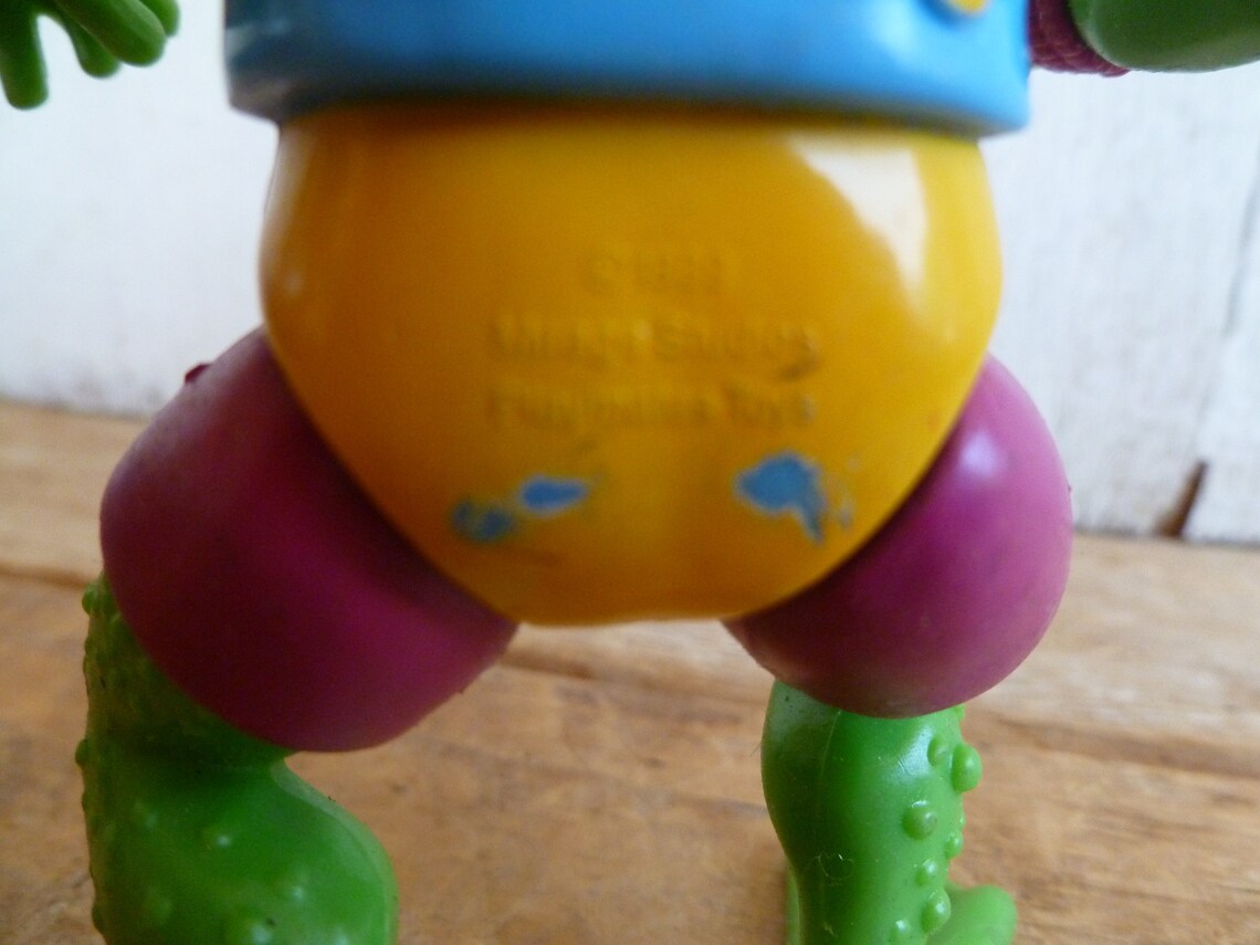 Teenage Mutant Ninja Turtle Frog Figurine genghis - Etsy