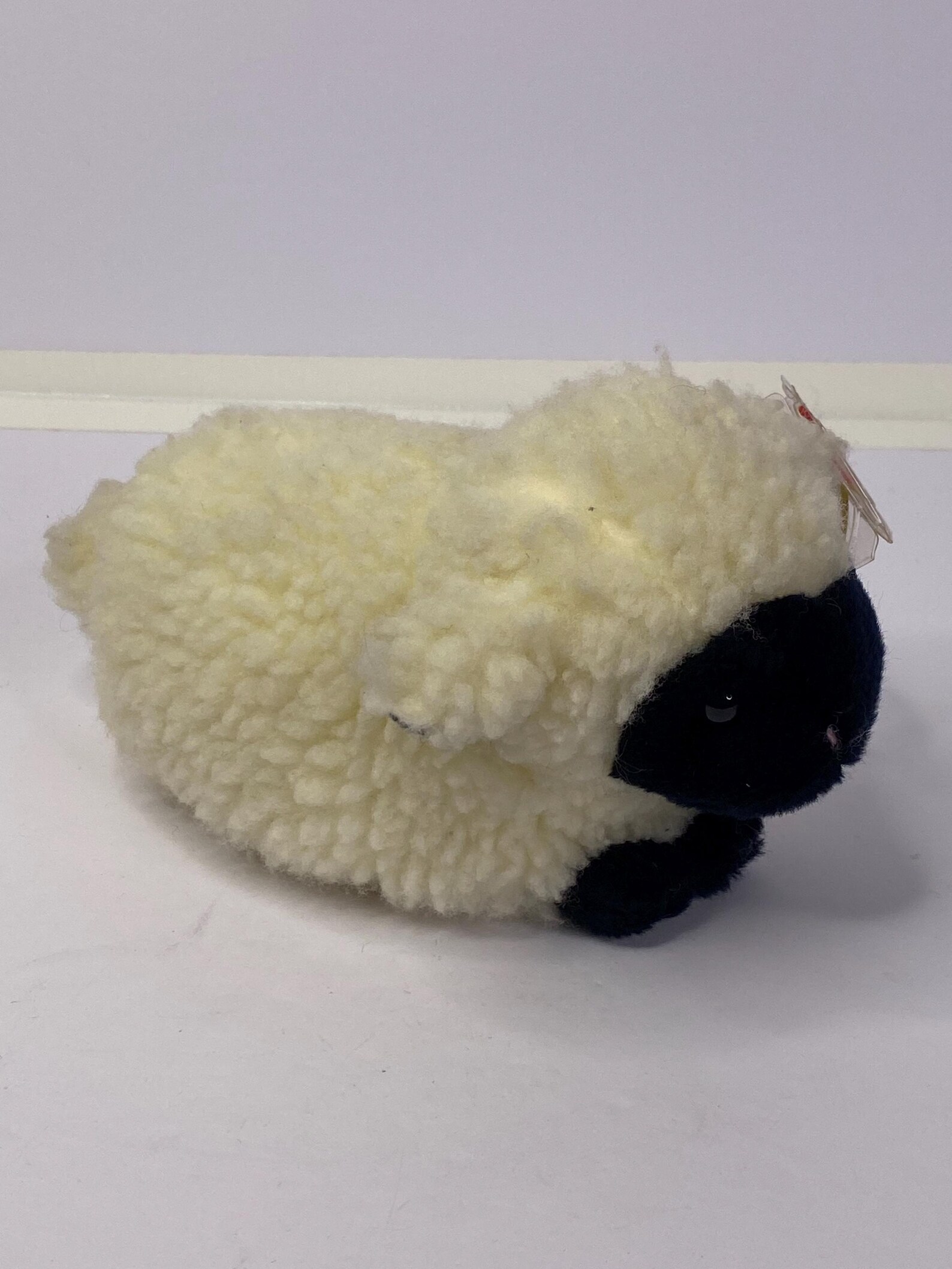 Ty Classic Woolly the Lamb Plush Lamb Sheep W/ Tags 4" Tall X 8.5" Long ...