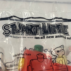 Stuart Little Holiday Train Fast Food Toys Carls Jr 2003 - Etsy