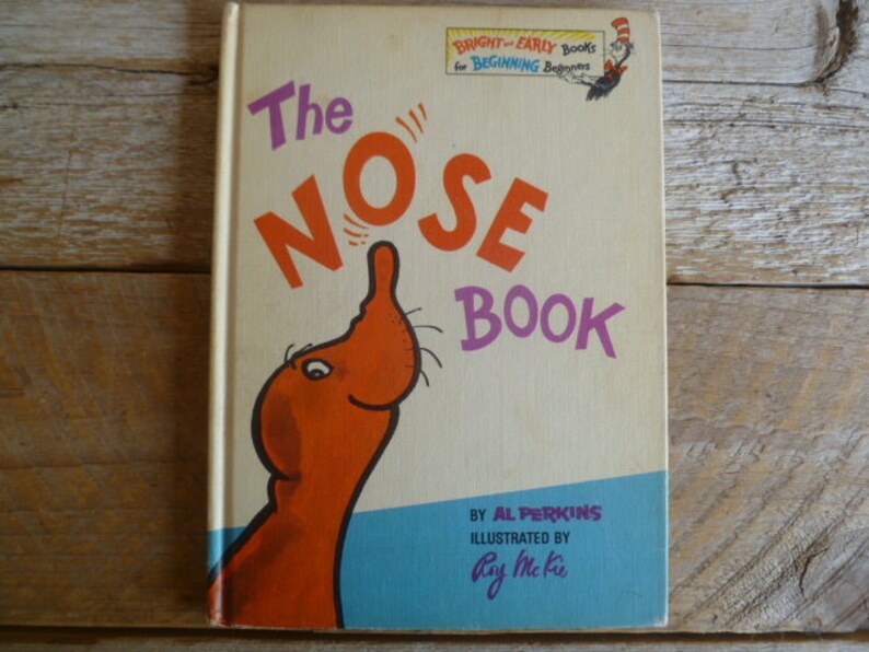 Vintage the Nose Book Hardback Childrens Book - Etsy
