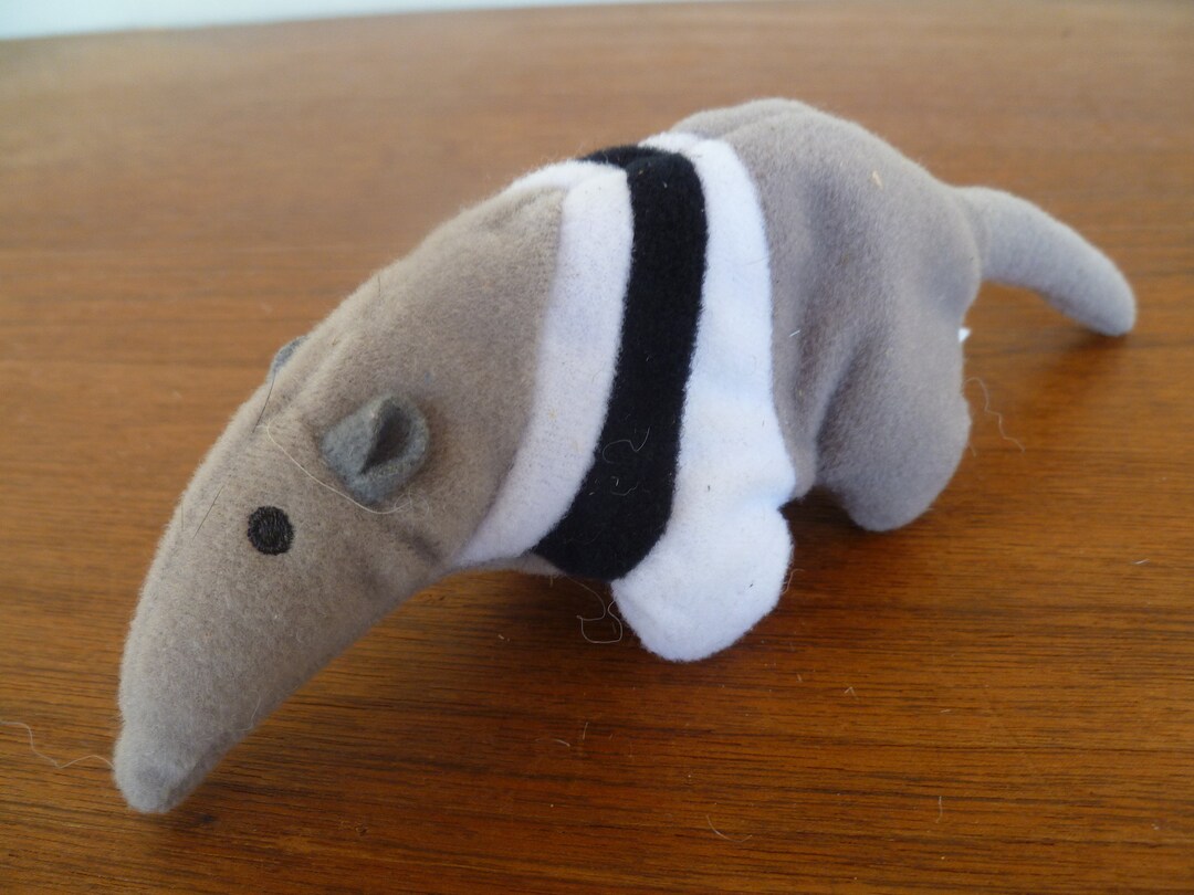Teenie Beanie Babies Plush Anteater 7 Long 1993 Plush Animal Toy - Etsy