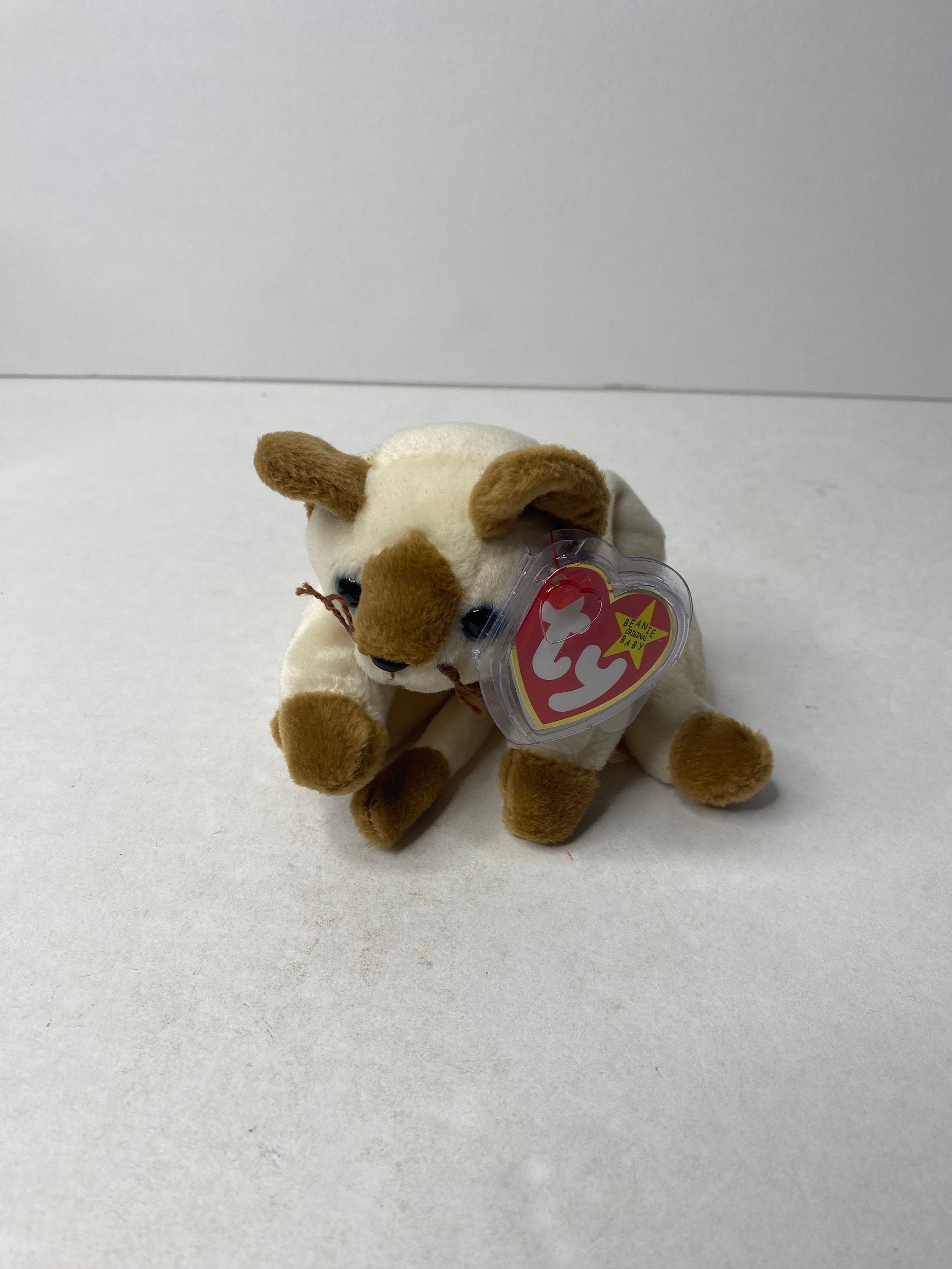 Ty Snip the Cat Beanie Baby Plush Cat Kitten W/ Tags 9" Long 1996 ...