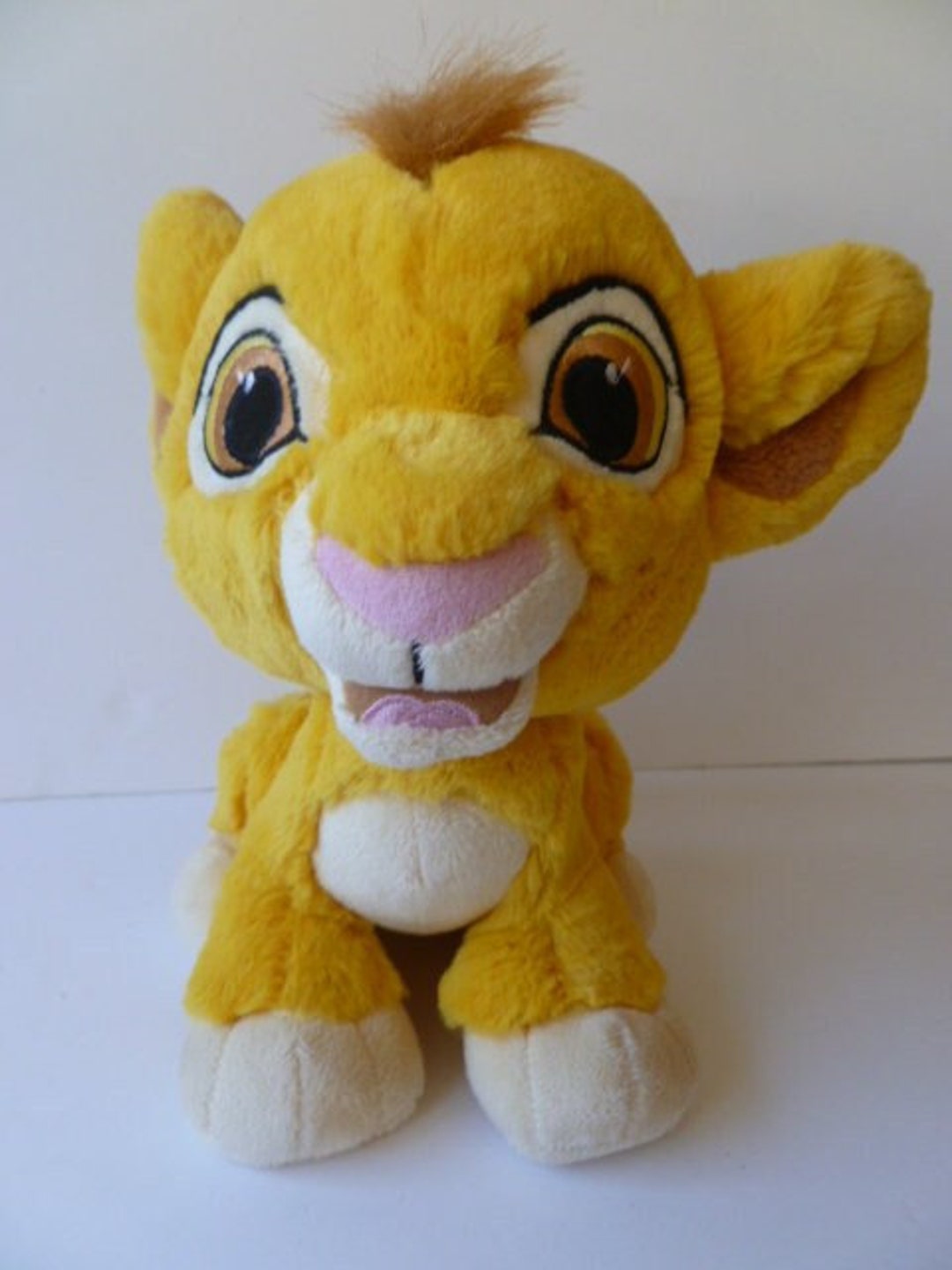 Lion King Baby Simba Plush Stuffed Disney 9.5" Tall Stuffed Animal Toy ...