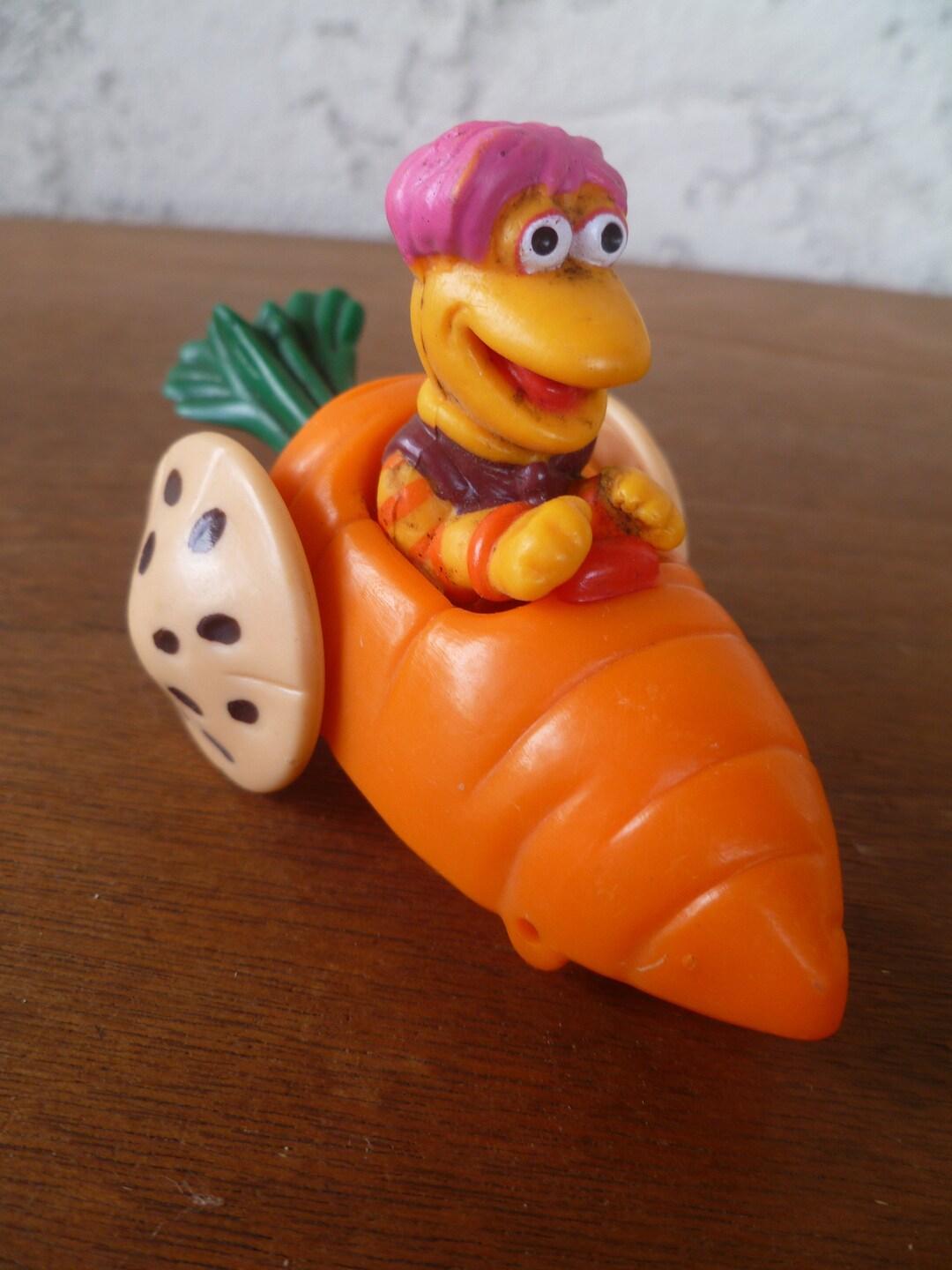 Fraggle Rock Car Gobo in Orange Carrot Car Mcdonalds 4" 1987 - Etsy