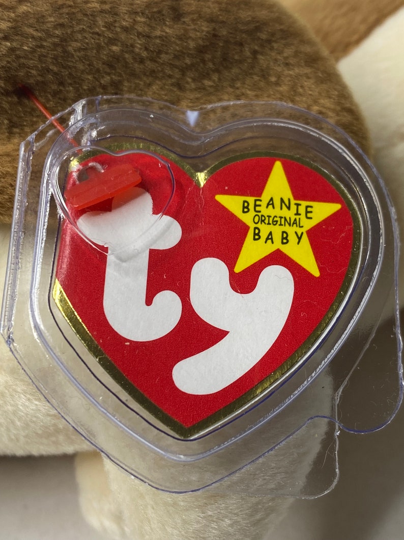 Ty Tracker the Basset Dog Beanie Baby Plush Basset Hound Dog W/ Tags 9 ...