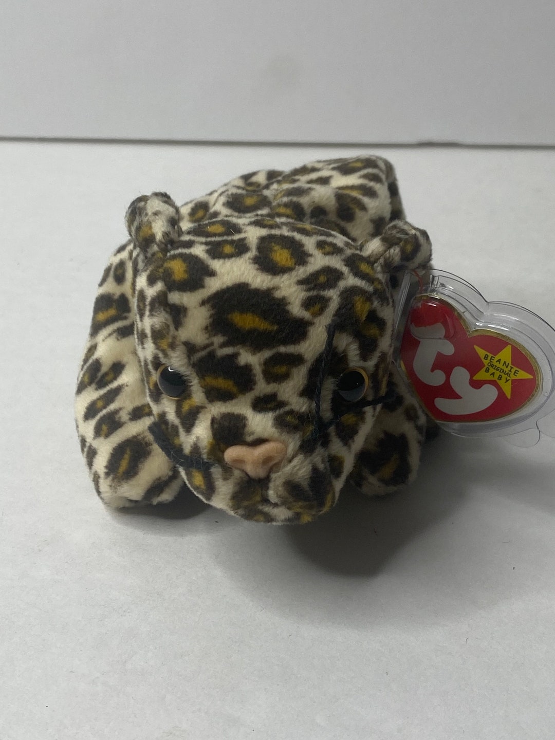 Ty Beanie Babies Plush Leopard freckles W/ Tags 9 Long 1996 Stuffed ...