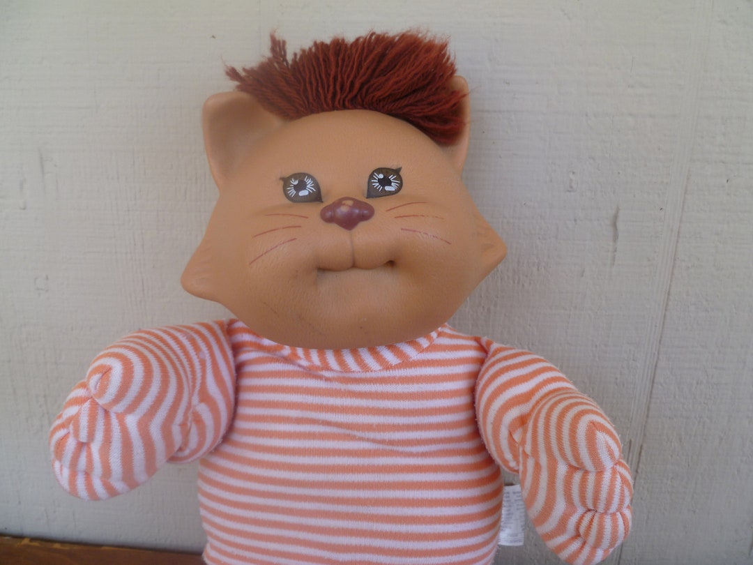 Cabbage Patch Koosas Cat Kitten 14" Tall 1983 Stuffed Animal Toy - Etsy