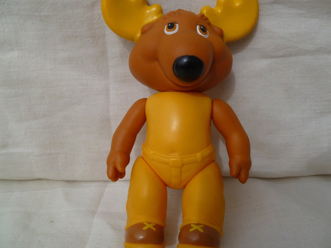 Vintage 1984 Get Along Gang montgomery Moose PVC - Etsy