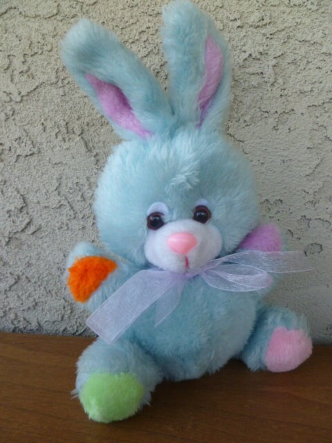 Plush Bunny Rabbit Easter Bunny the Newman Company 12" Tall W/ Ears ...