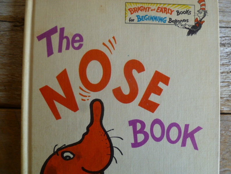 Vintage the Nose Book Hardback Childrens Book - Etsy