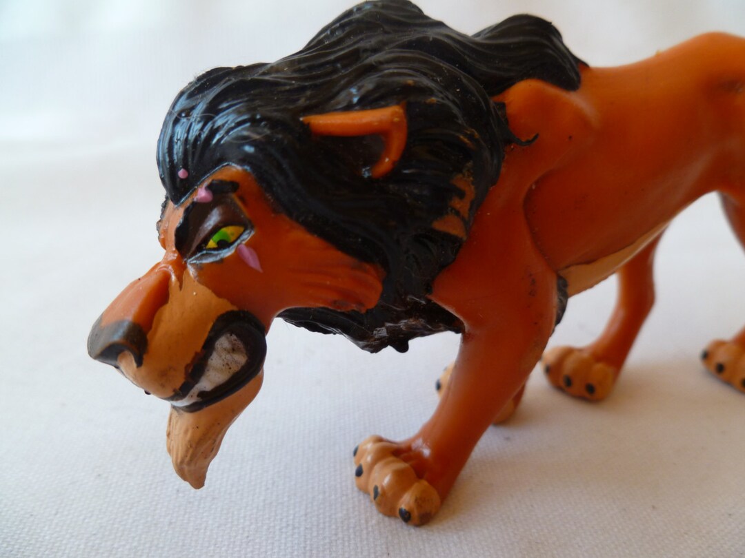 Disney Lion King Scar the Lion Pvc Cake Topper 4.5" Long Applause - Etsy