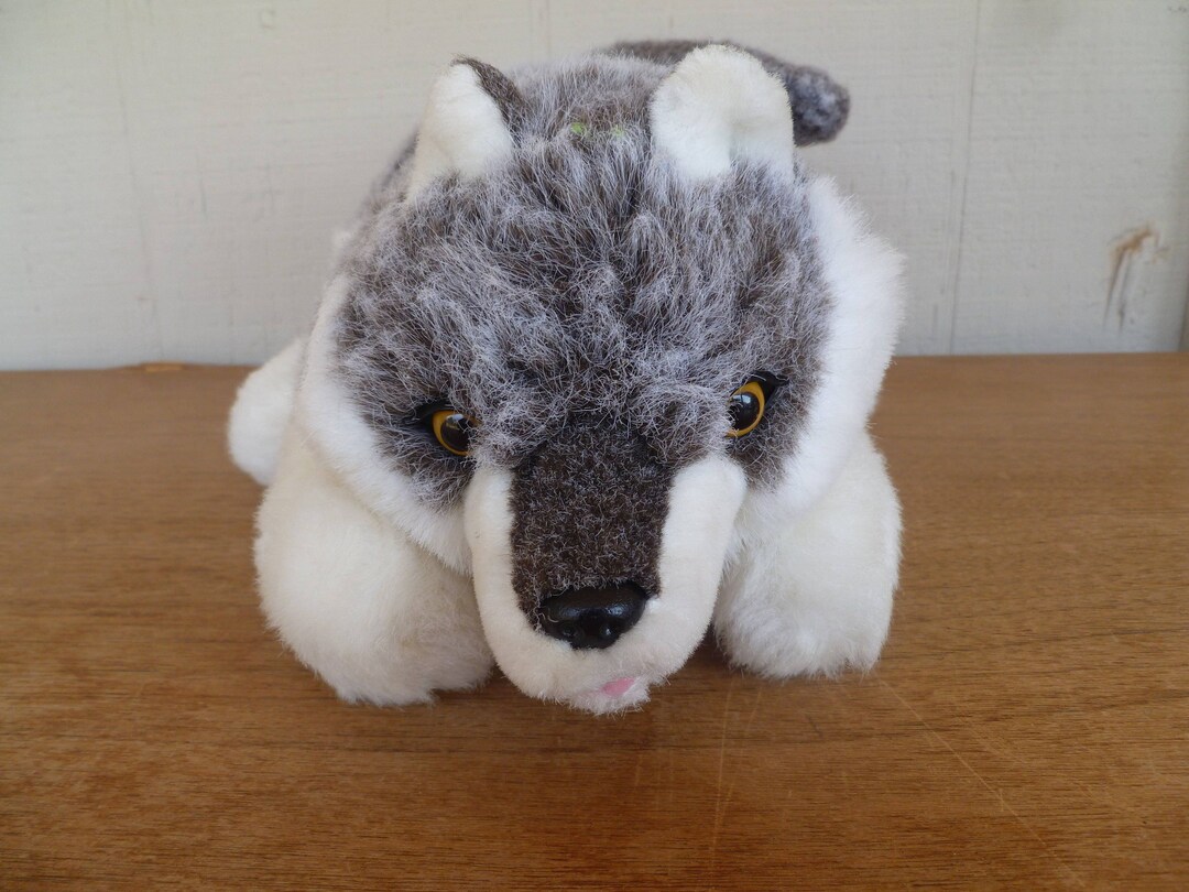 Plush Creations Puppet Plush Husky, Siberian Husky Wolf Dog 12 Tall ...