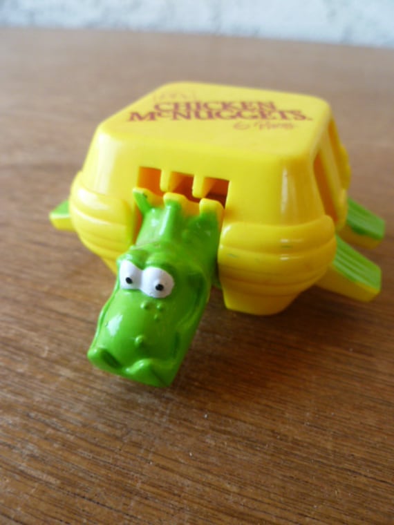 Mcdonalds Chicken Mcnuggets Turtle Transformer 1990 - Etsy India