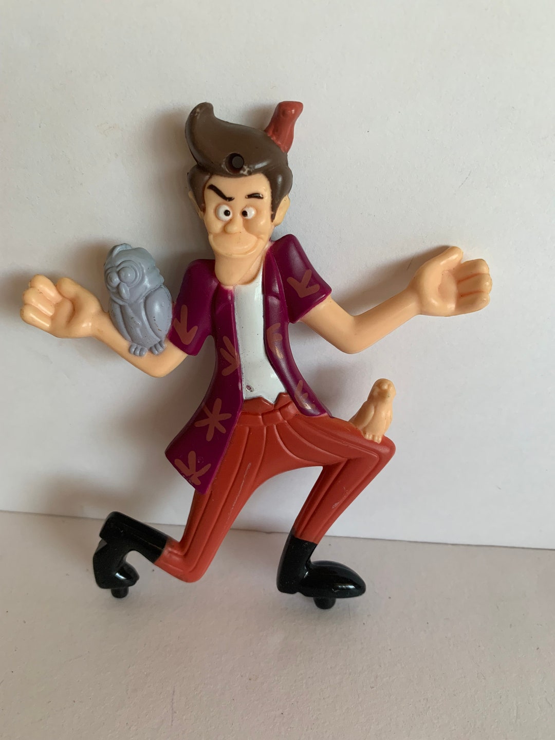 Ace Venture Pet Detective Toy 4" Tall 1996 Taco Bell Premium - Etsy