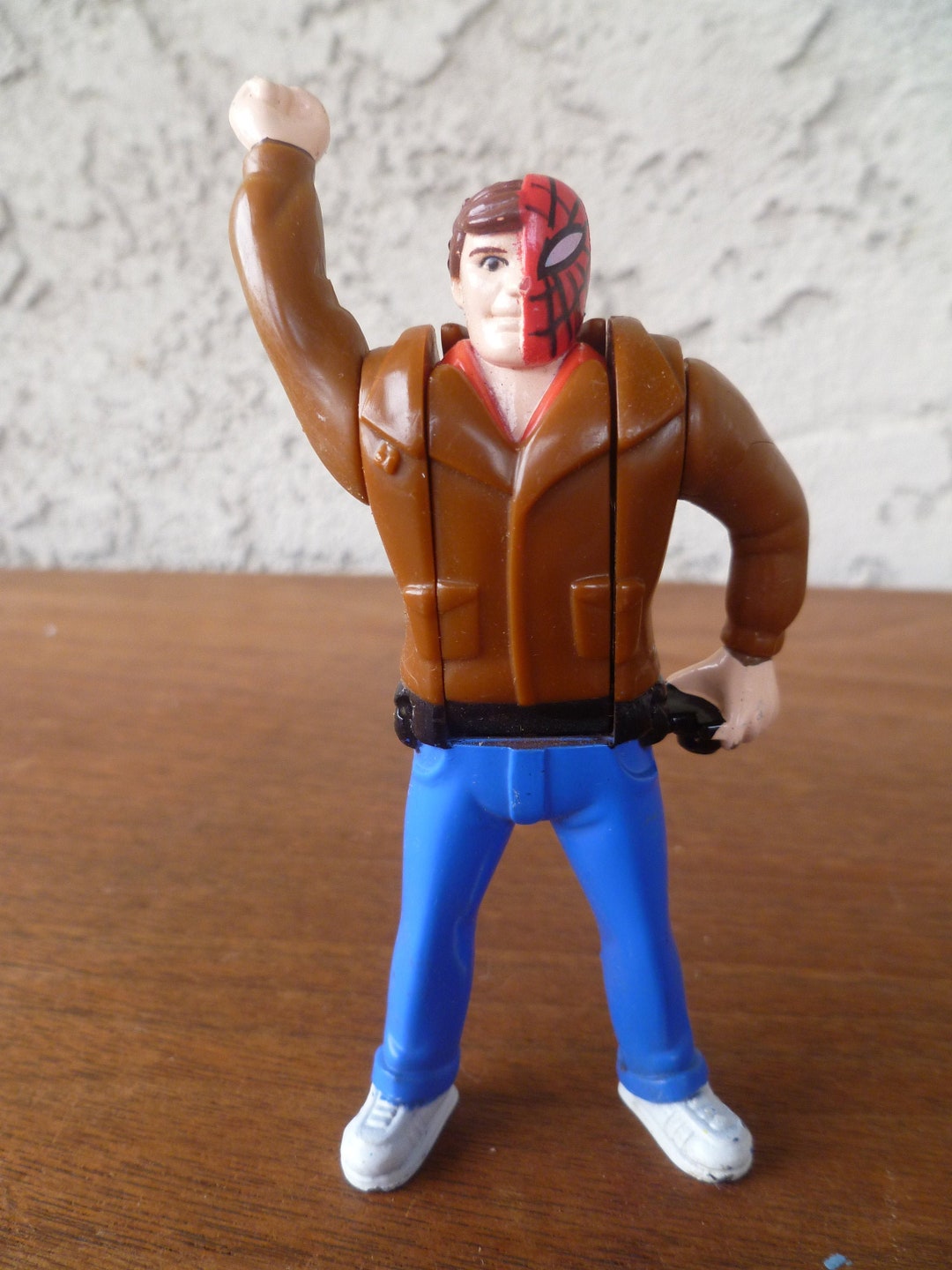Marvel Spiderman Flip Head Poseable Action Figure Cake Topper 3.75 ...