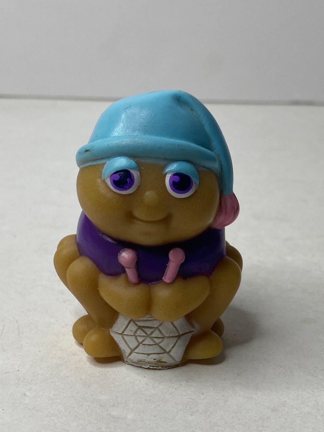 Glo Worm Spider Finger Puppet Playskool 3" Tall 1985 - Etsy