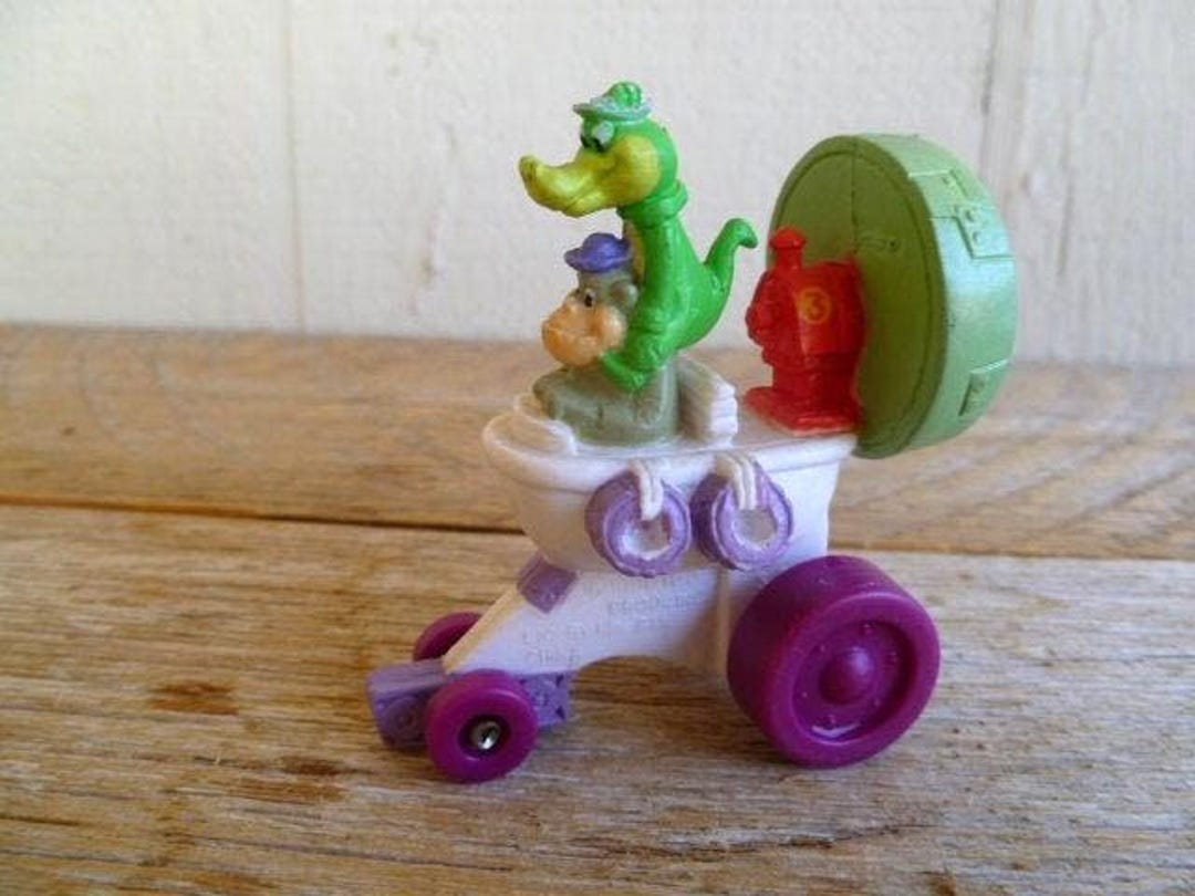 Magilla Gorilla Wally Gator Toilet Race Car Cake Topper Fast Food ...