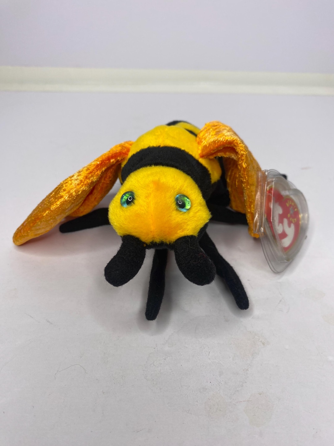 Ty Buzzie the Bee Beanie Babies Plush Bee W/ Tags 7" Long 2001 - Etsy