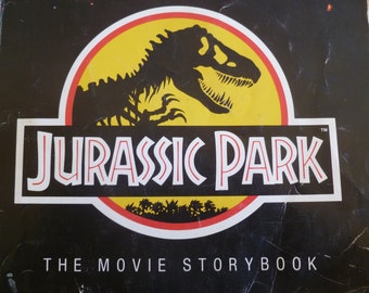 1994 Vintage Jurassic Park Calendar Large Special 18 Months Spiral ...