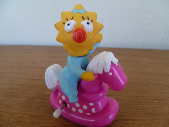 Maggie Simpson Wind up Doll the Simpsons Cake Topper - Etsy Denmark
