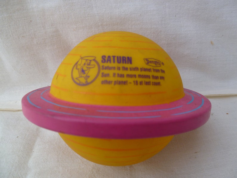 Dennys Jetsons Saturn Ball 4" Across - Etsy