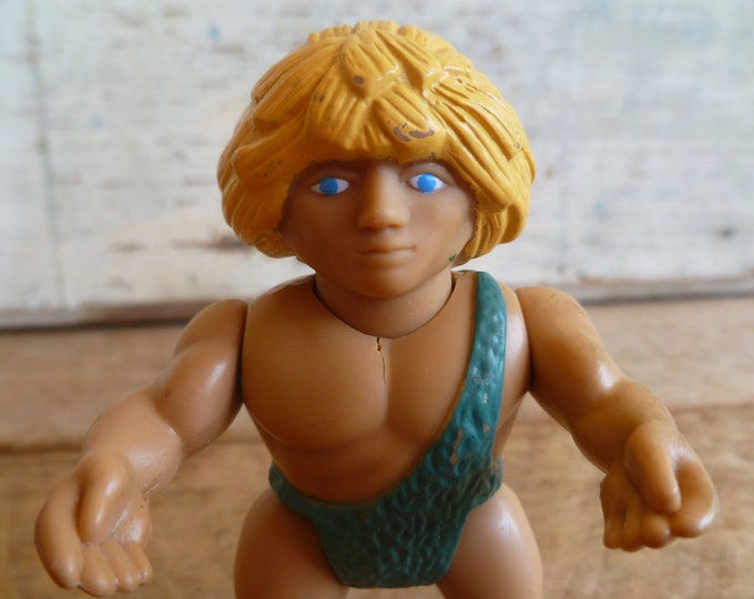 Playskool "definitely Dinosaur" Cave Man Action Figure Plastic Toy 3.5 ...