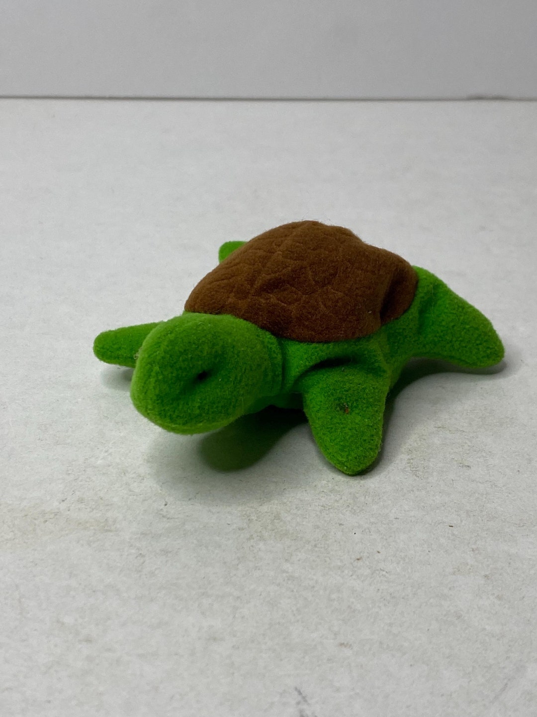 Rare Ty Speedy the Turtle Teenie Beanie Babies Plush Turtle 4" Long ...