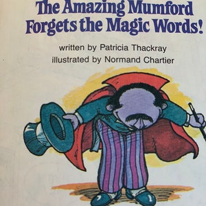 Sesame Street "the Amazing Mumford" 1979 Little Golden Book - Etsy