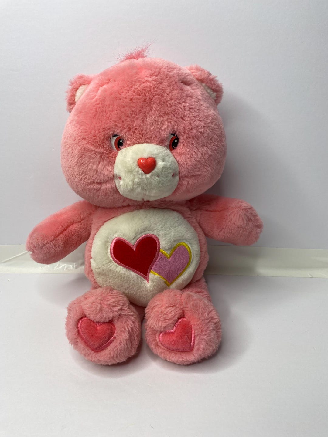 Care Bear Plush Love A Lot Bear 12" Tall 2003 TCFC Play Along Stuffed Animal Toy - Etsy