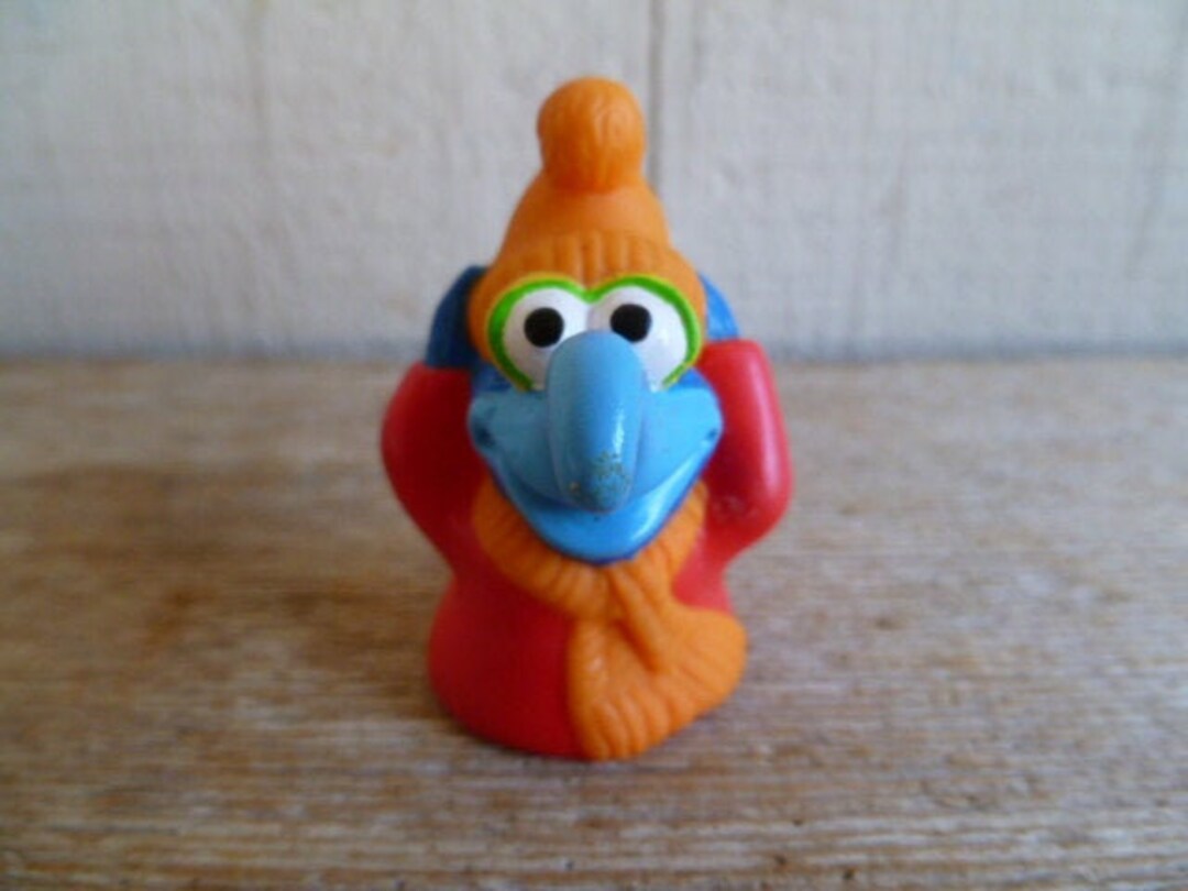 Vintage Sesame Street Gonzo Finger Puppet Miniature Pvc Cake Topper - Etsy