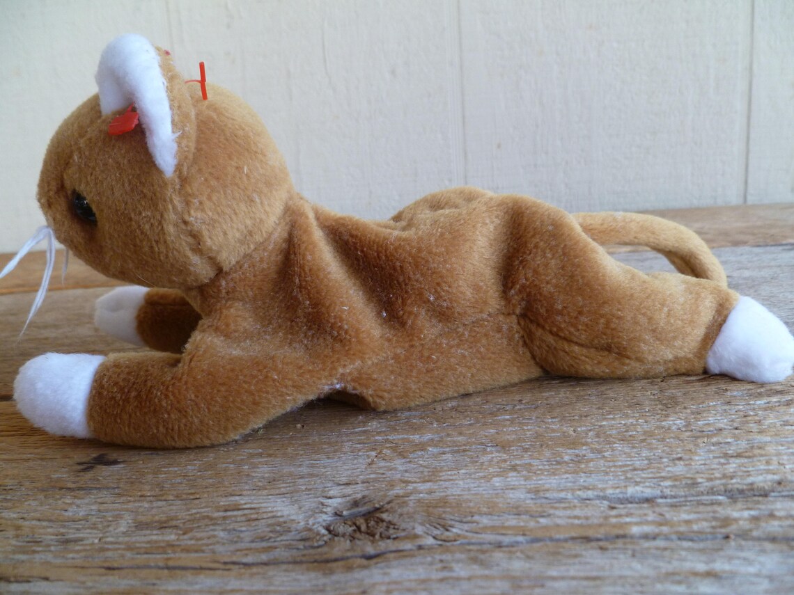 Ty Nip Plush Cat Kitten Beanie Baby 1993 | Etsy