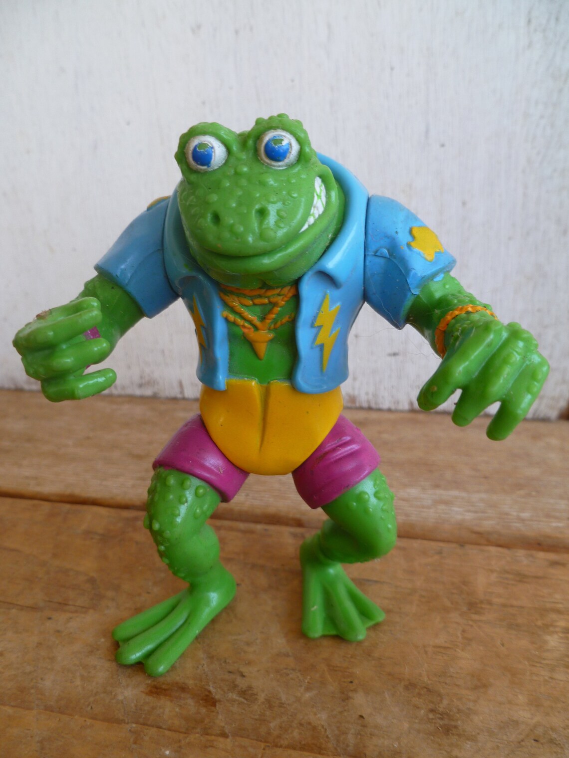 Teenage Mutant Ninja Turtle Frog Figurine genghis - Etsy