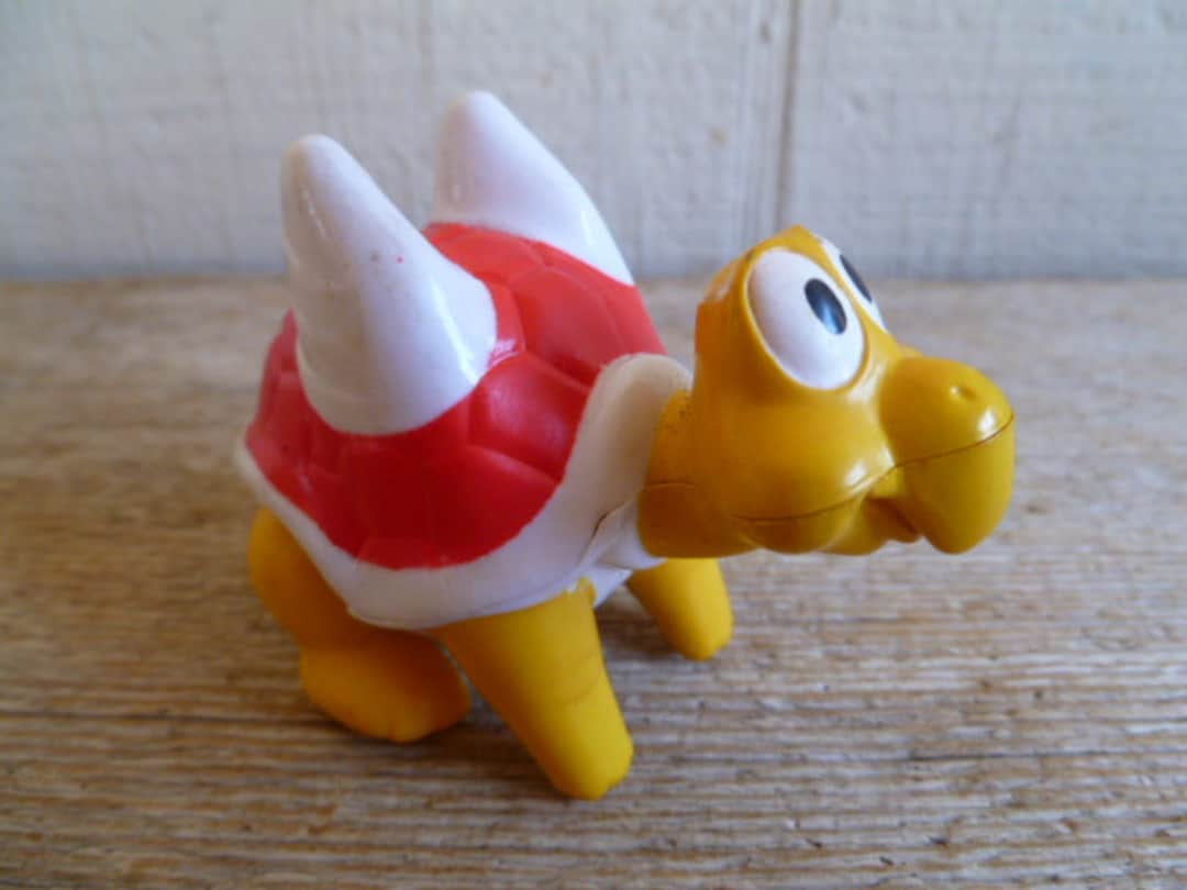 Nintendo Super Mario Bros Flying Turtle Figurine Approx 2" 1989 - Etsy