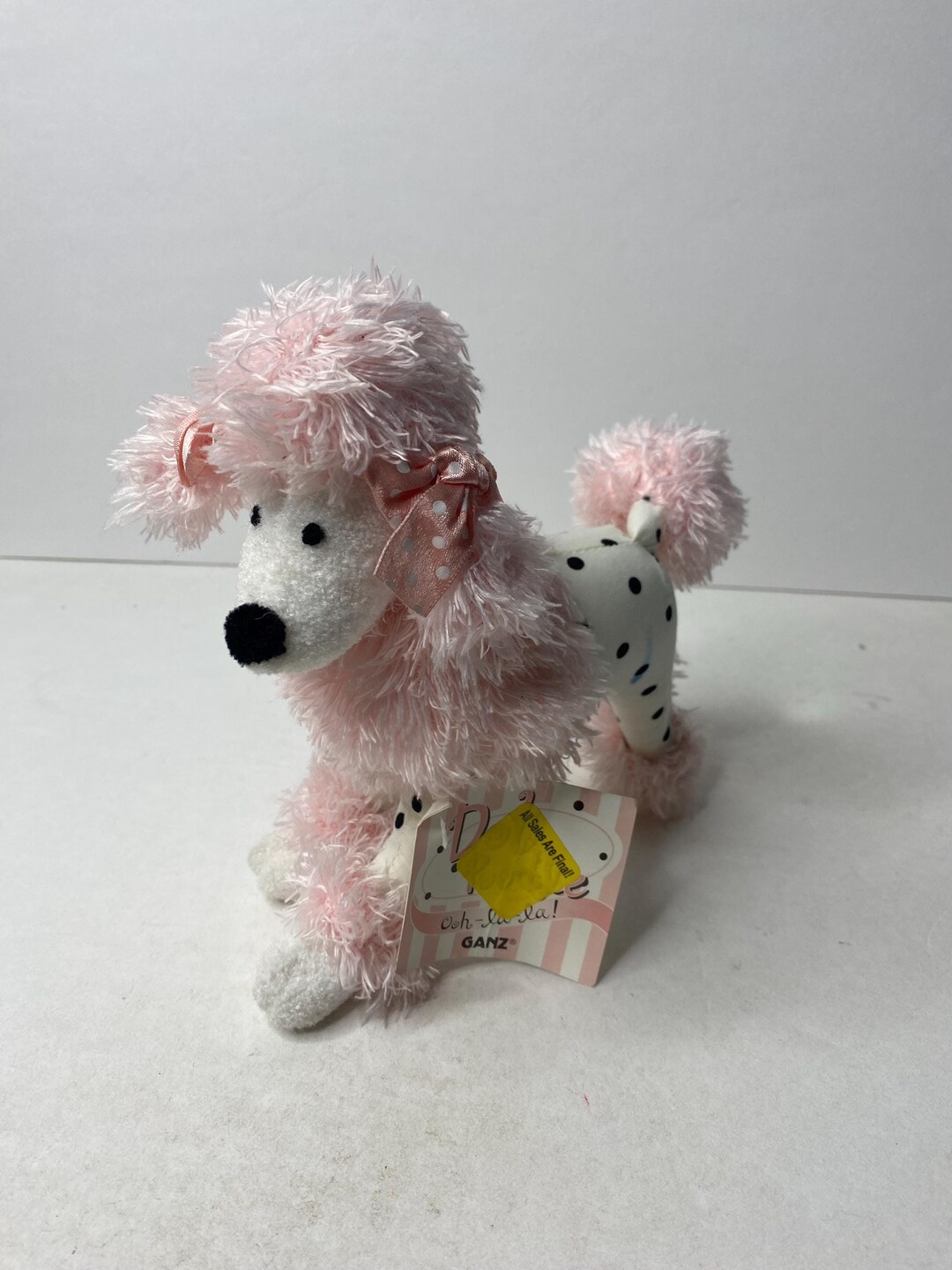 Ganz "dot Poodle" Plush Dog With Tags H7024 Stuffed Animal Toy - Etsy