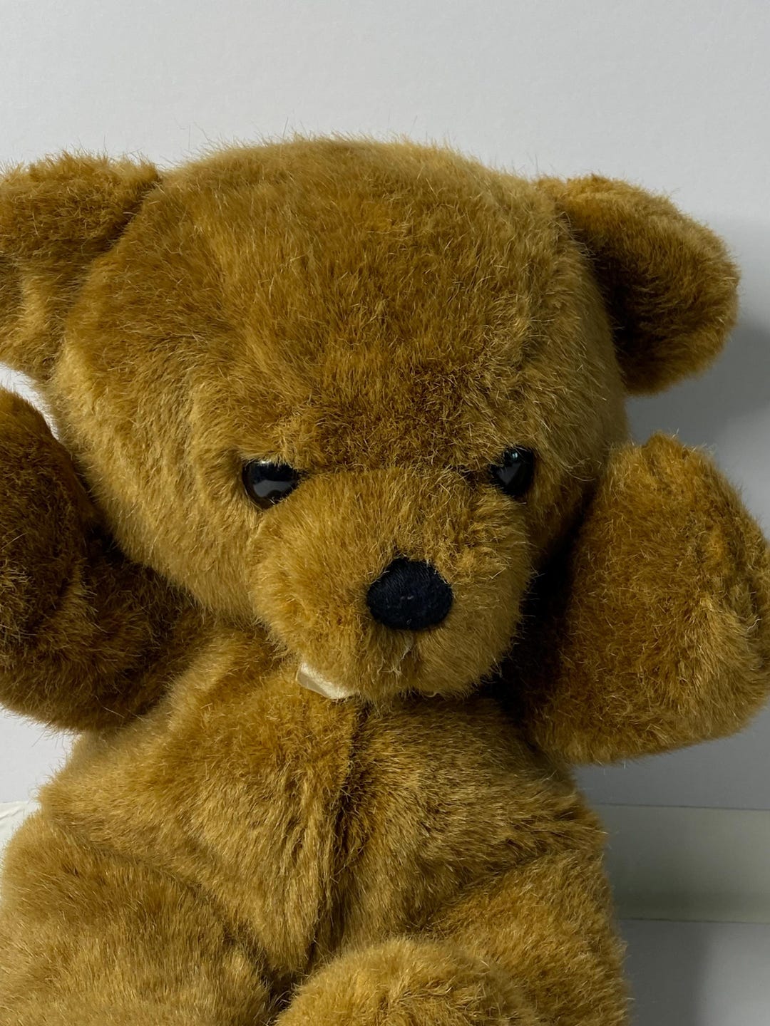 Dakin Cuddles Plush Brown Teddy Bear 15" Tall 1979 Stuffed Animal Toy ...