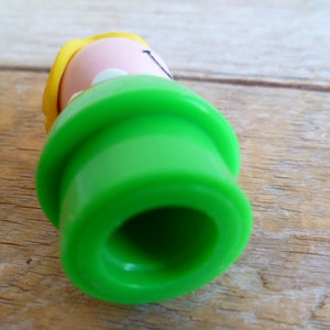 Vintage Fisher Figure Green Girl - Etsy