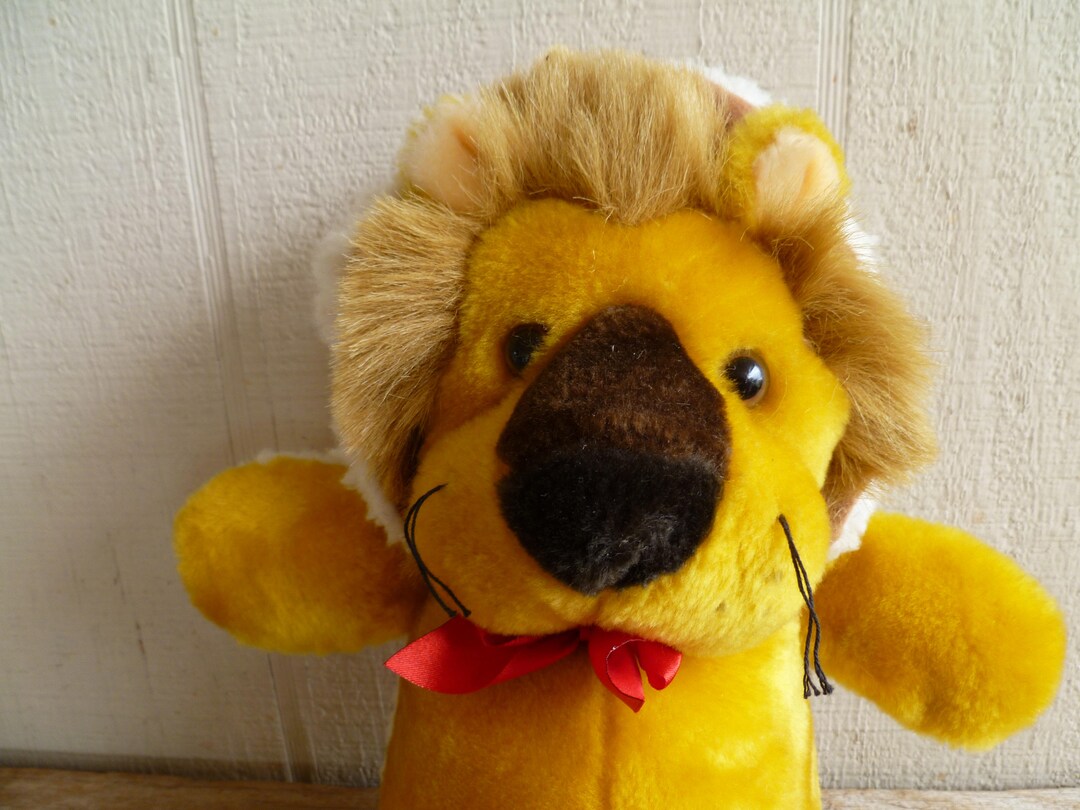 Mimi Miller Plush Lion Lamb Turn Around Friends Reversible 14" Tall ...
