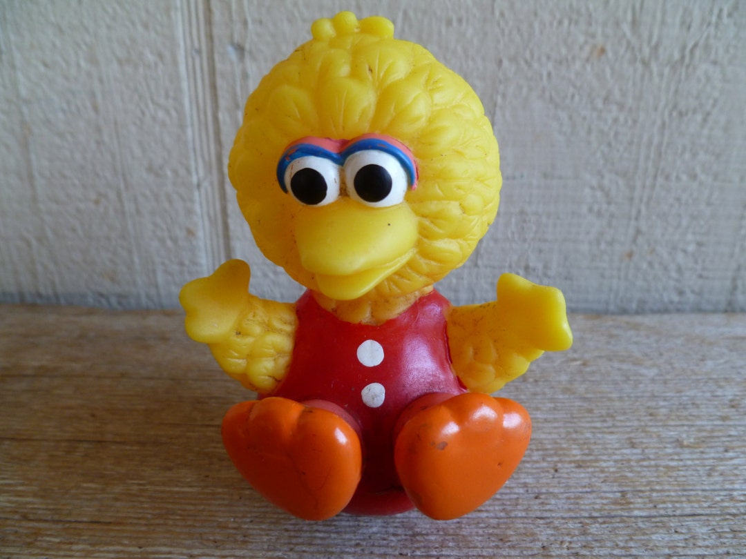 Big Bird Rolly Polly Toy Cake Topper - Etsy