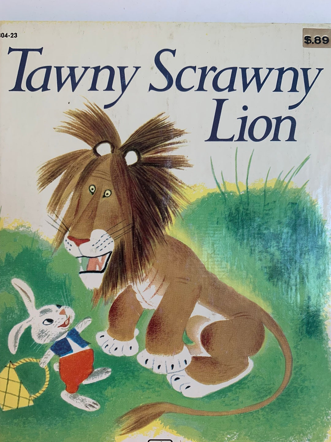 Tawny Scrawny Lion" 1981 Little Golden Book - Etsy
