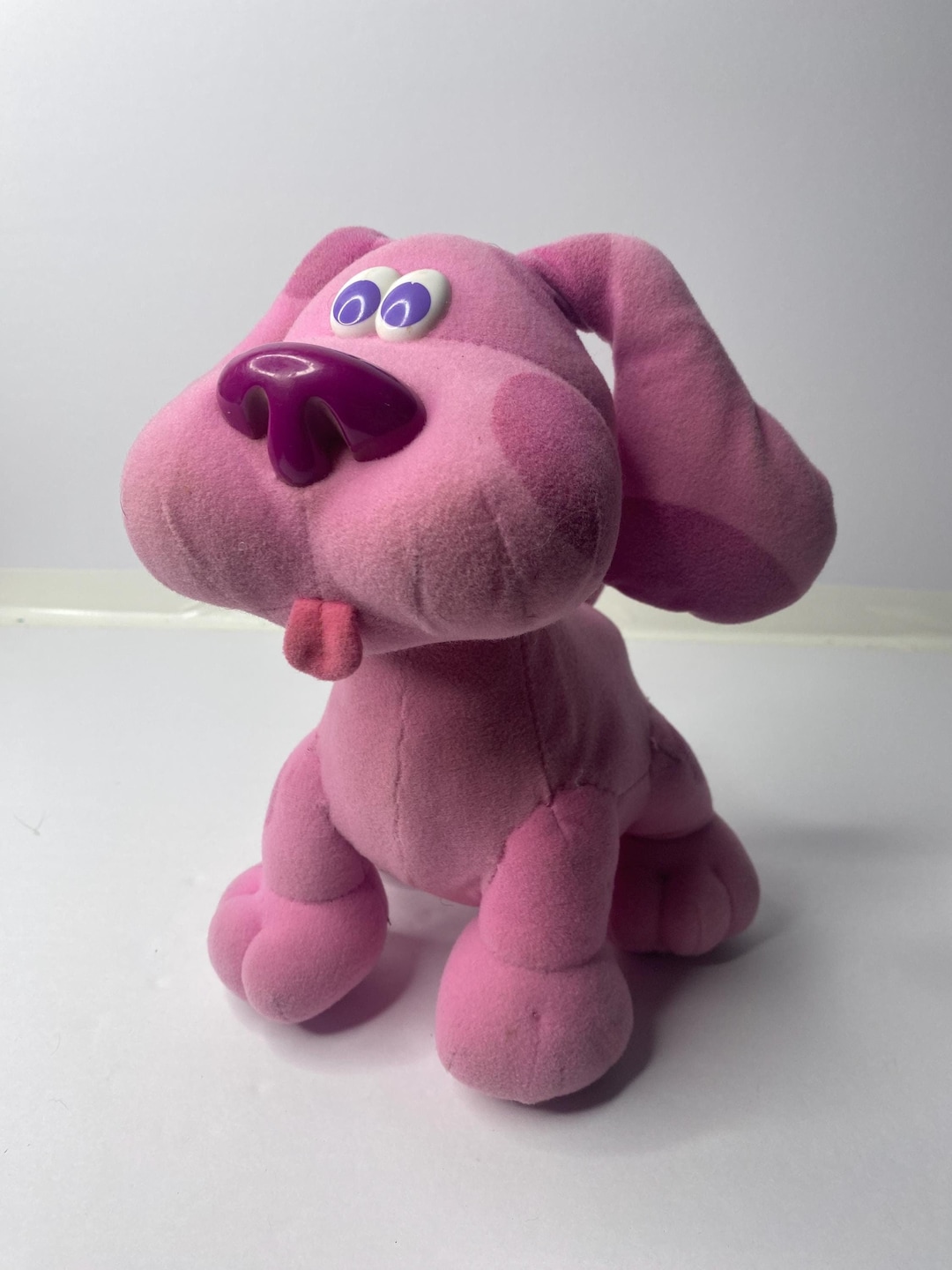 Blue's Clues Magenta the Pink Plush Dog Bounce With Me 9" Tall No Tag ...