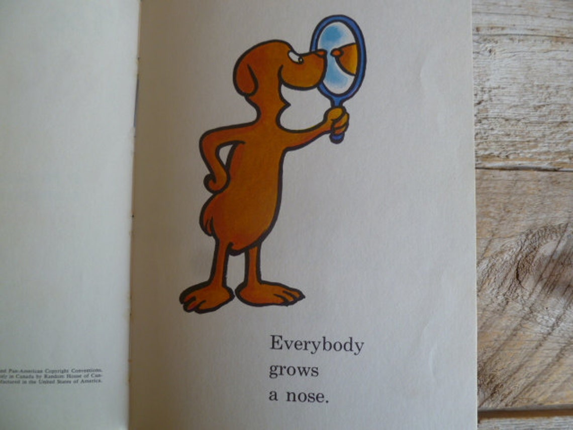 Vintage the Nose Book Hardback Childrens Book - Etsy