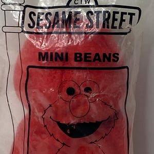 Sesame Street Mini Beans elmo Mini Cloth Doll Kelloggs 4.5 Tall 1999 ...