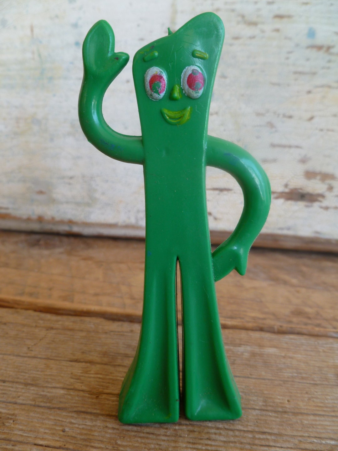 Gumbie Miniature Bendable Toy Pvc Art Clokey 3.75" Tall 1988 - Etsy