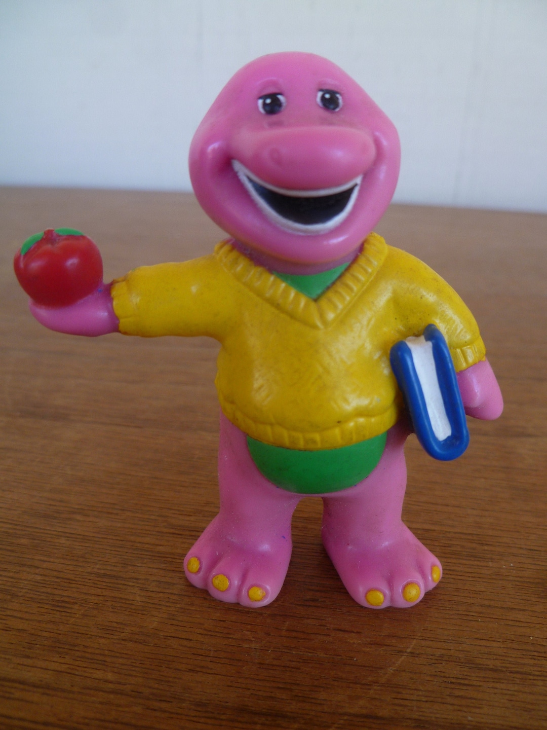Barney School Boy Cake Topper PVC 2.75" Tall 1998 Hard to Find - Etsy