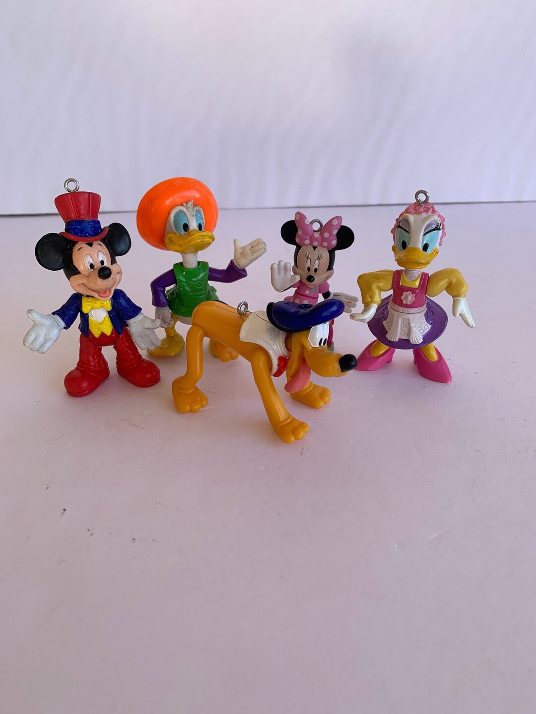 Mickey & Friends Epcot Center Disney Christmas Ornaments Cake Toppers ...