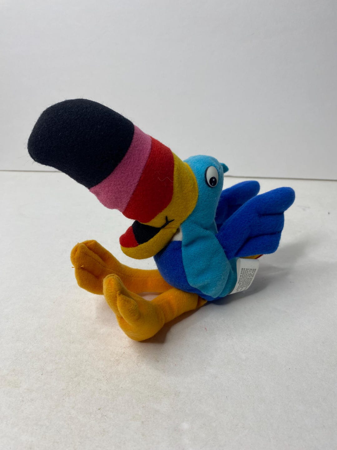 Kellogg's toucan Sam Plush Bird 11 Tall 1997 - Etsy