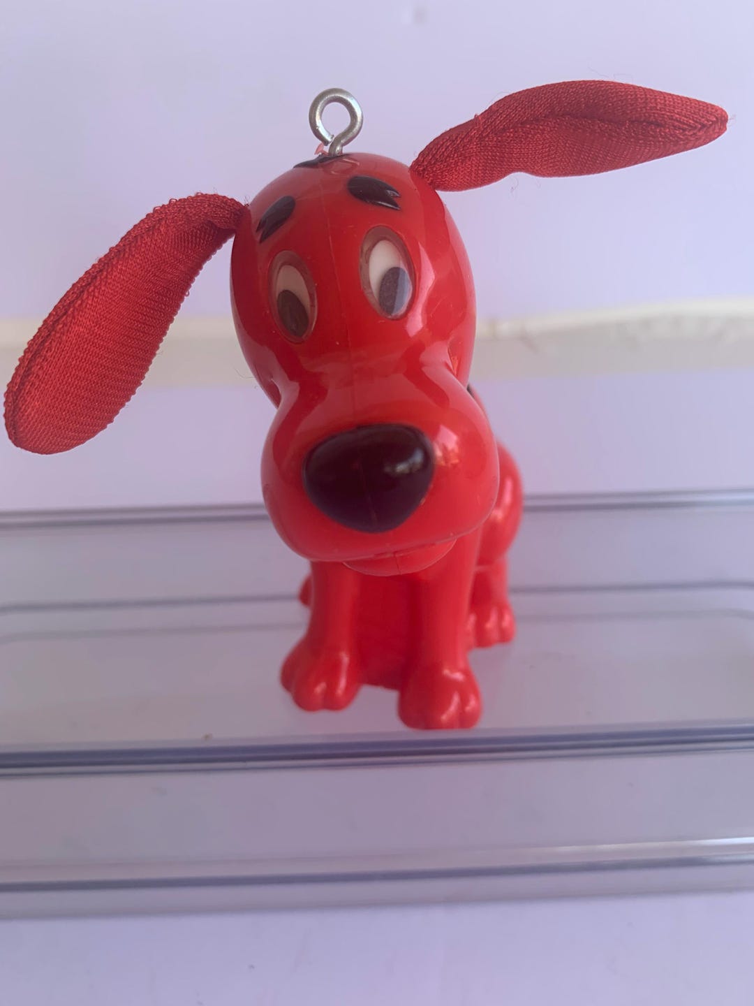Clifford the Big Red Dog Christmas Ornament Figure 4" Tall Cake Topper ...